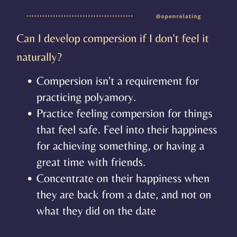What is compersion and can I be polyamorous without it? - Open Relating